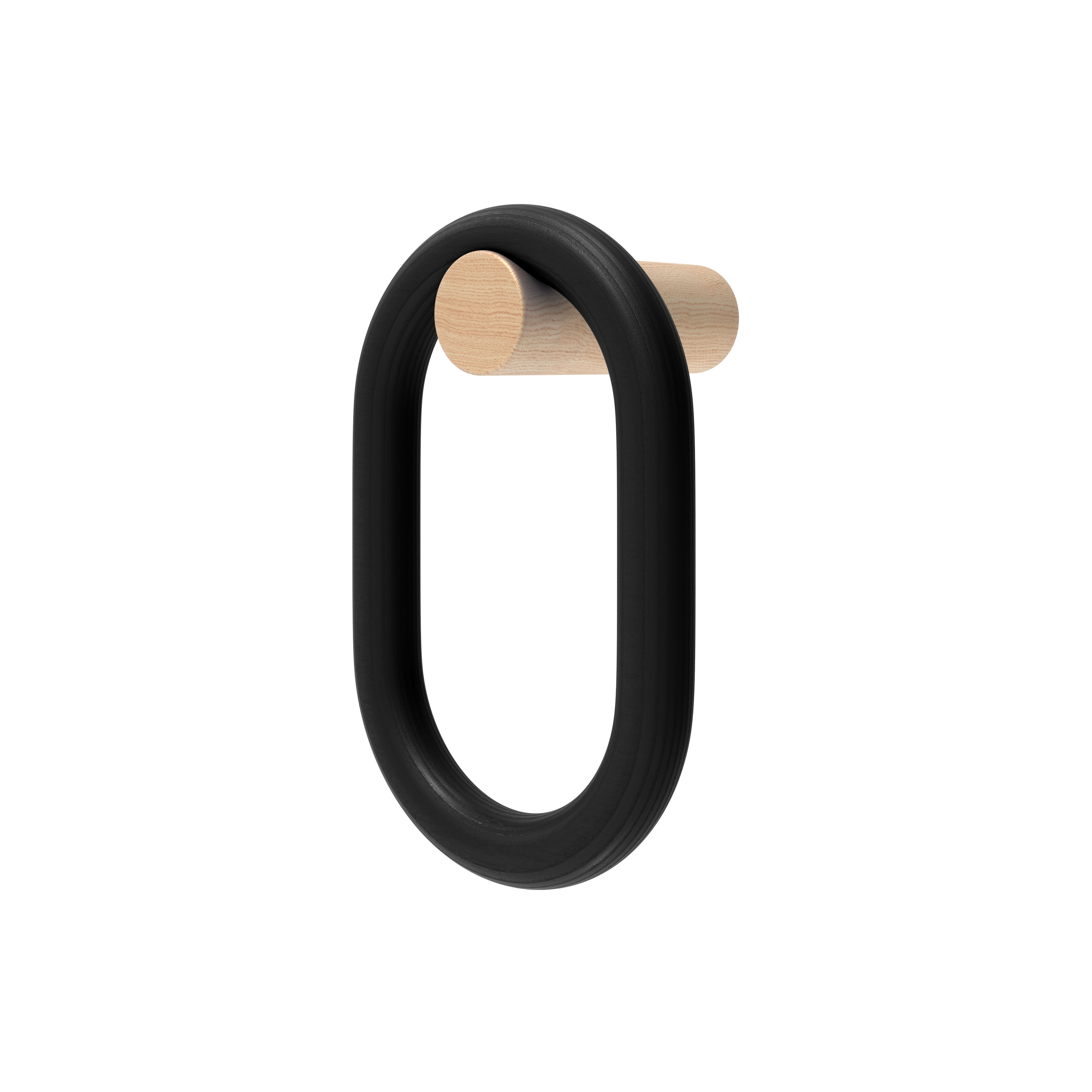 Patère Fernand Verticale Hartô - noir | Made In Design