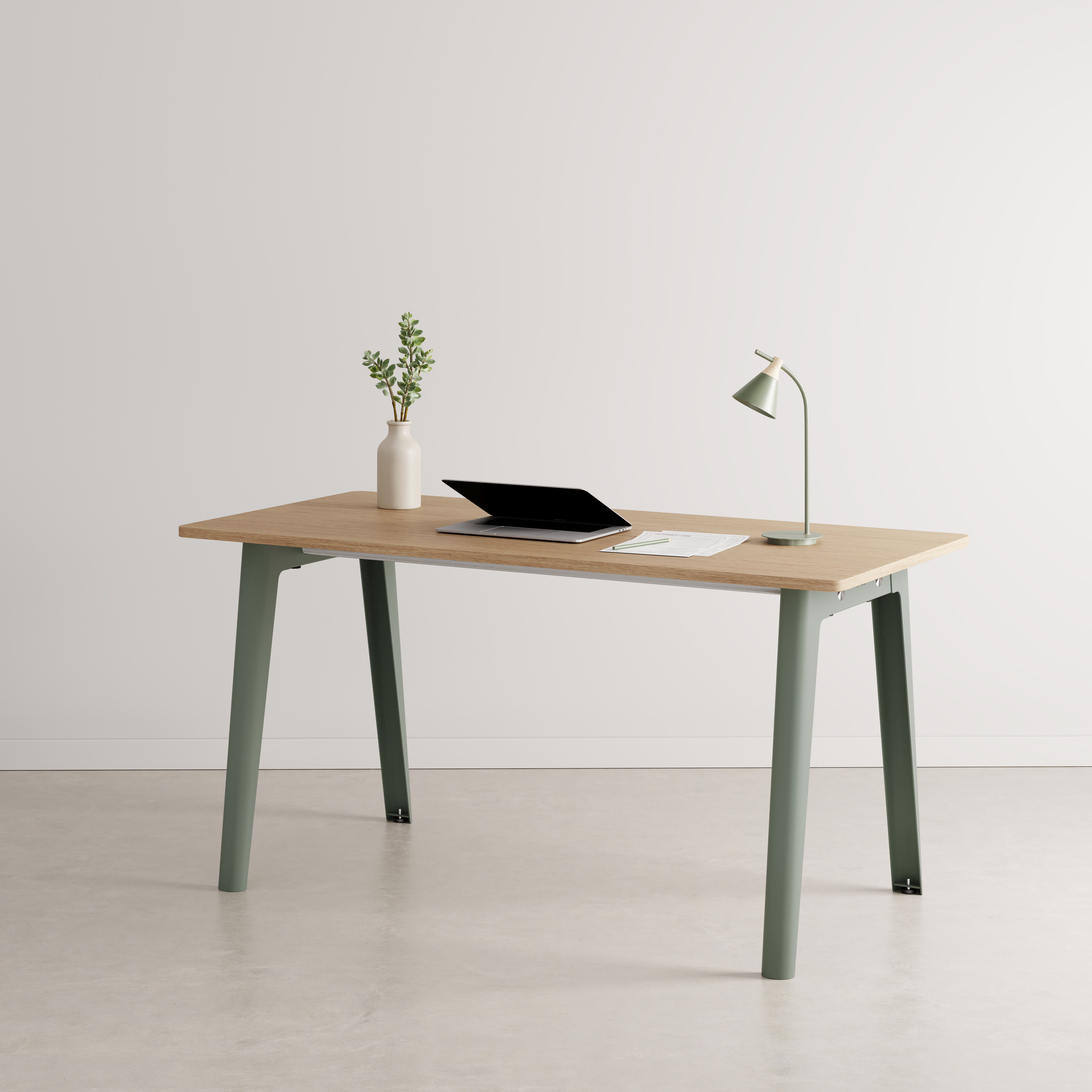 Bureau New Modern TIPTOE - gris | Made In Design