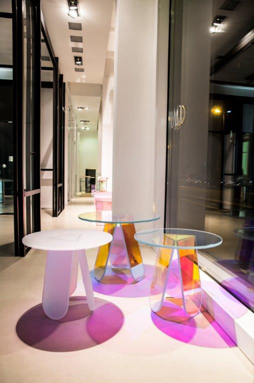 Glas Italia Shimmer Coffee table - Multicoloured | Made In Design UK