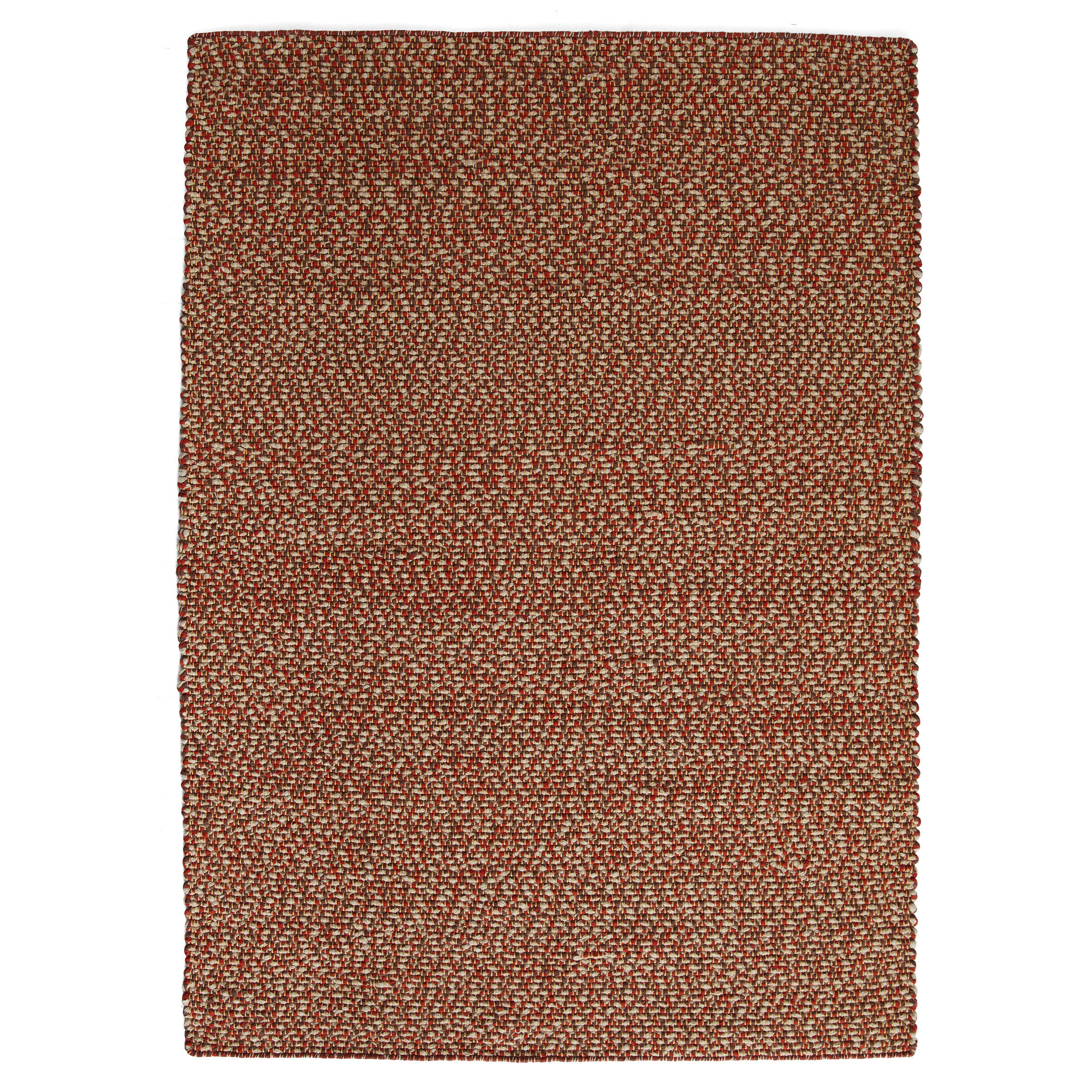 Teppich Braided von Hay - rot | Made In Design