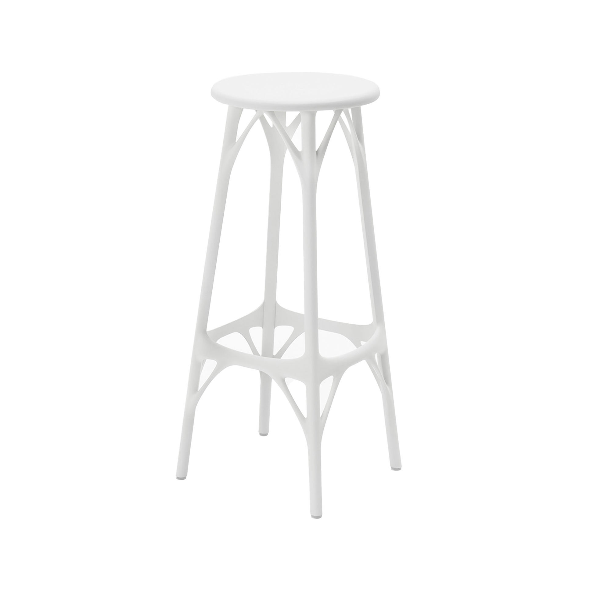 Tabouret de bar A.I. LIGHT Kartell - blanc | Made In Design