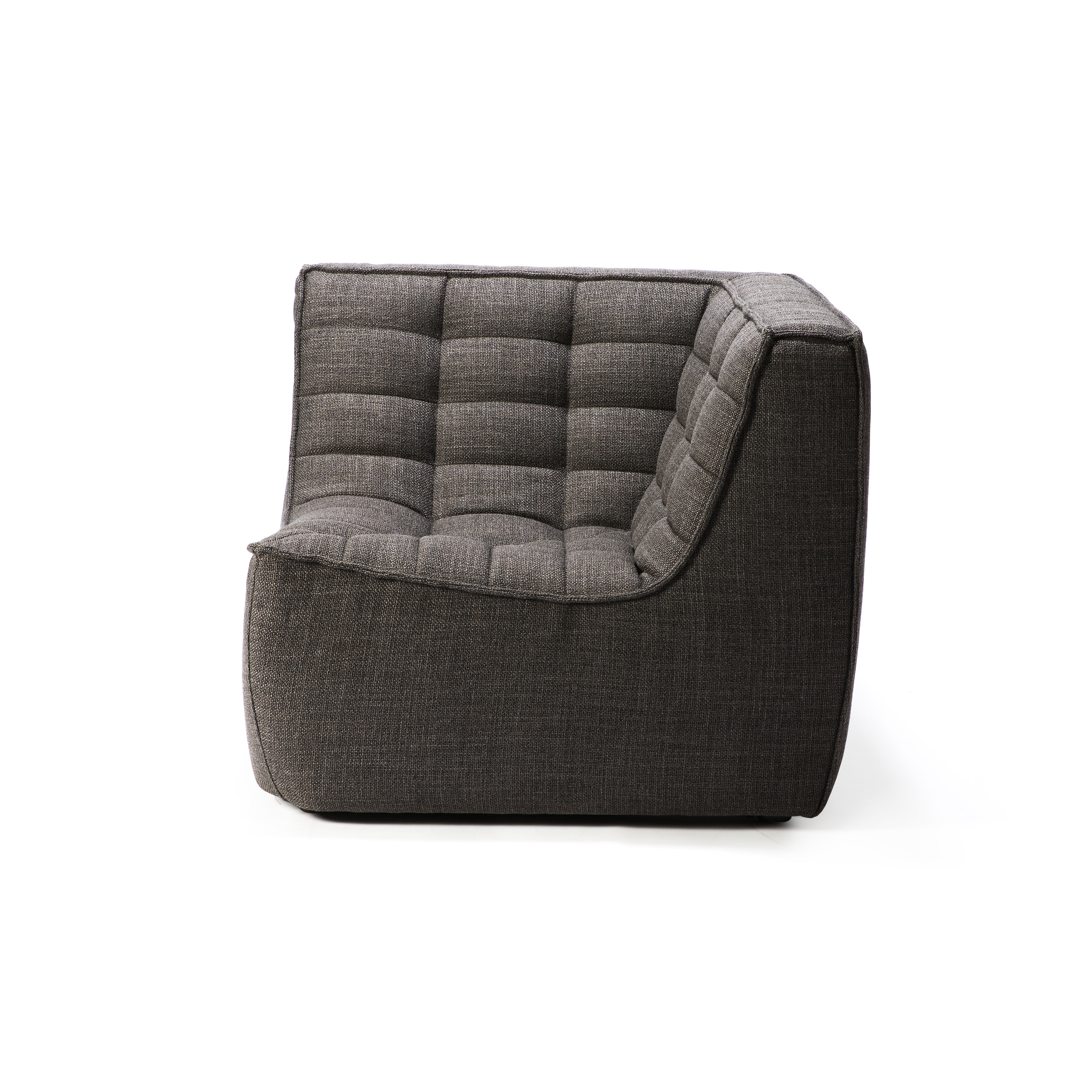 Chauffeuse d'angle N701 - Gris foncé - ETHNICRAFT, Catalogue ...