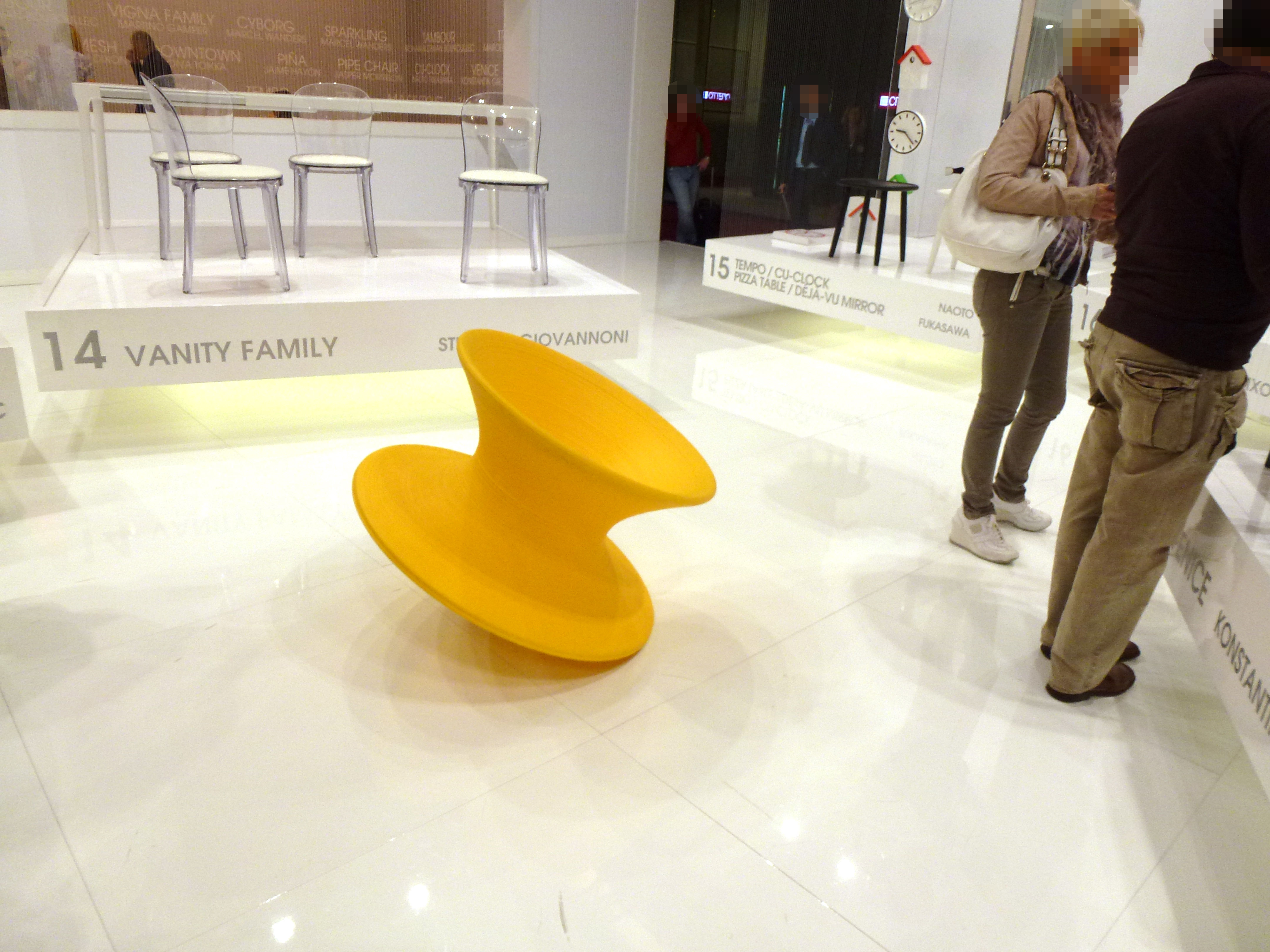 Magis Spun Rocking chair - Red | Made In Design UK