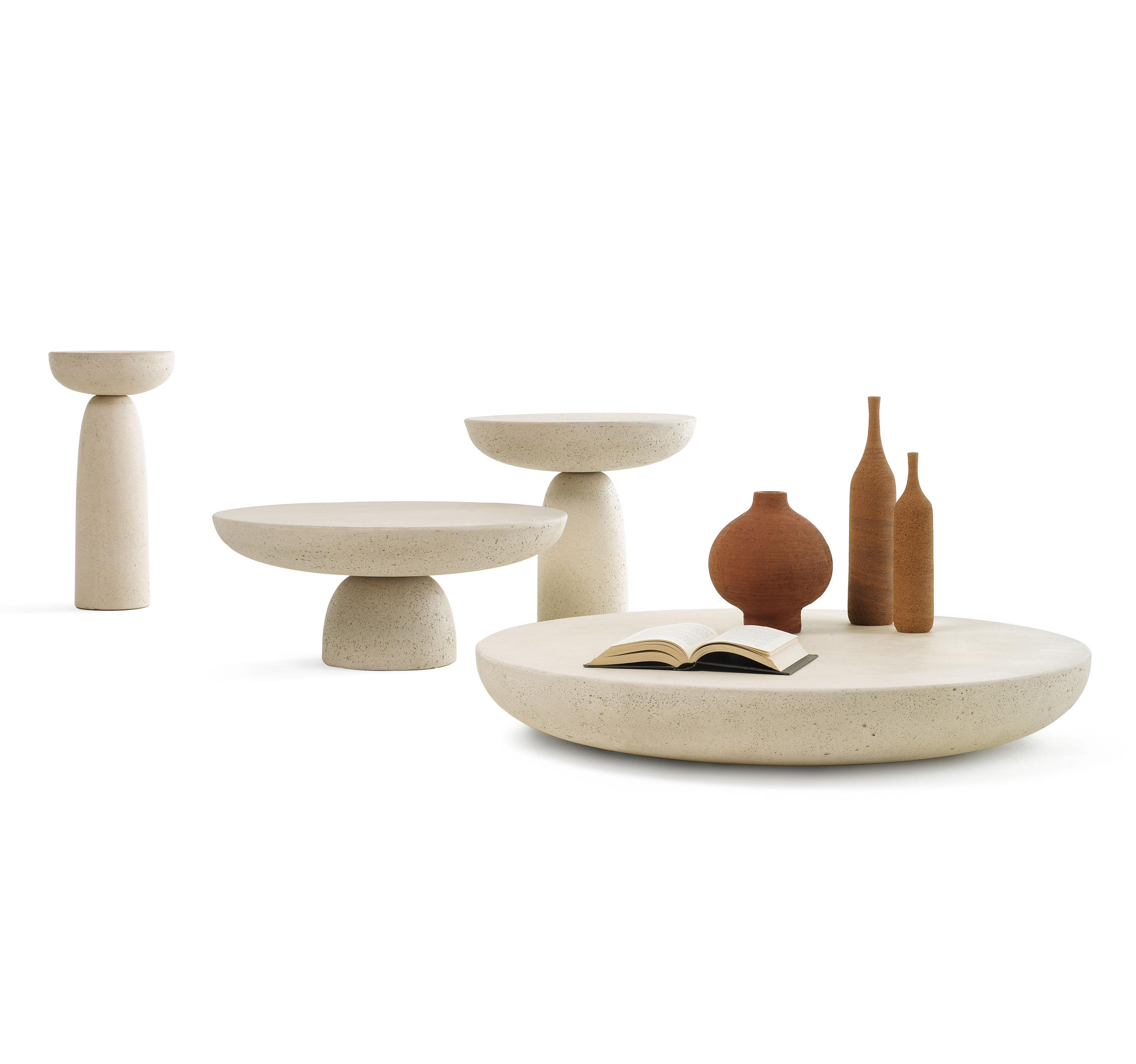 Mogg Olo Coffee table ivory Made In Design UK