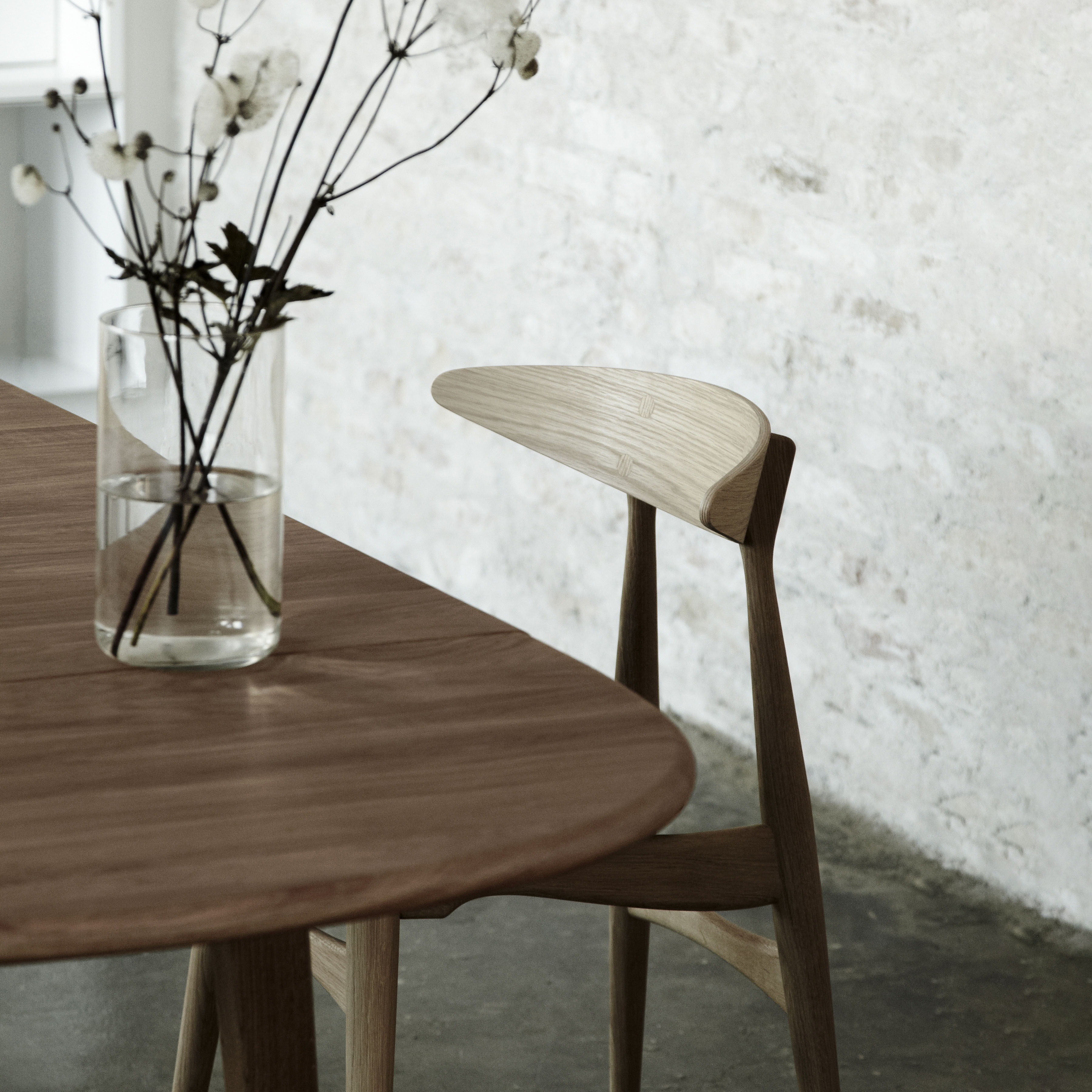 CARL HANSEN SON CH33T Chair oiled oak Made In Design UK