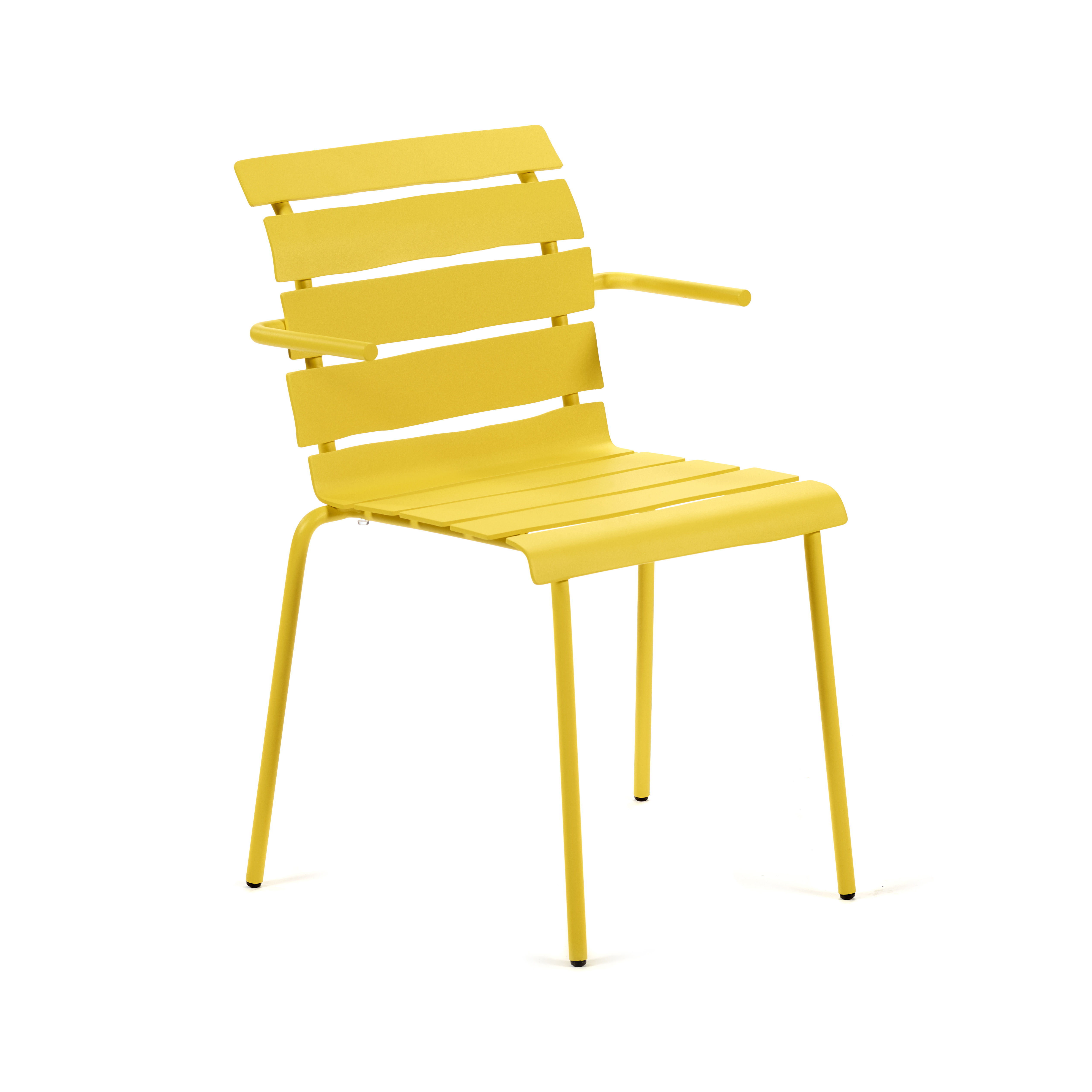 Stapelbarer Sessel Aligned von valerie objects - gelb | Made In Design Stapelbarer Sessel Aligned von valerie objects - gelb | Made In Design