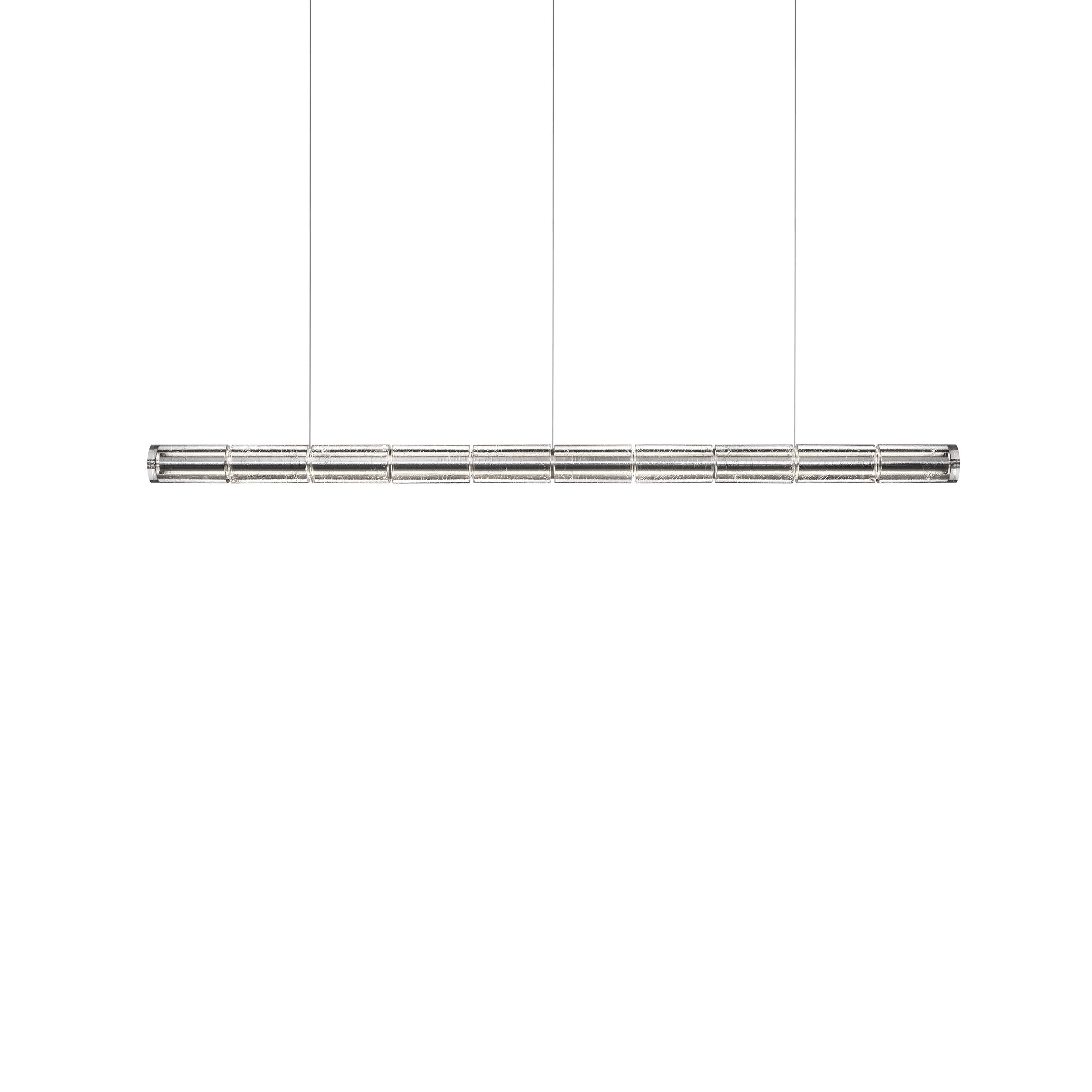 Pendelleuchte Luce Orizzontale S2 von Flos - aluminium transparent ...
